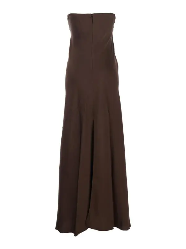 FORTE_FORTE Viscose Blend Column Dress - Multicolor