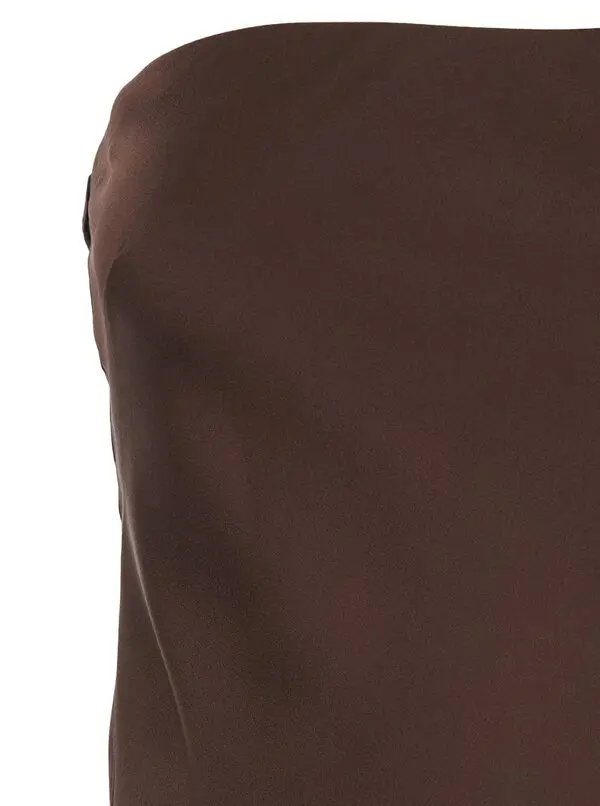 FORTE_FORTE Viscose Blend Column Dress - Multicolor