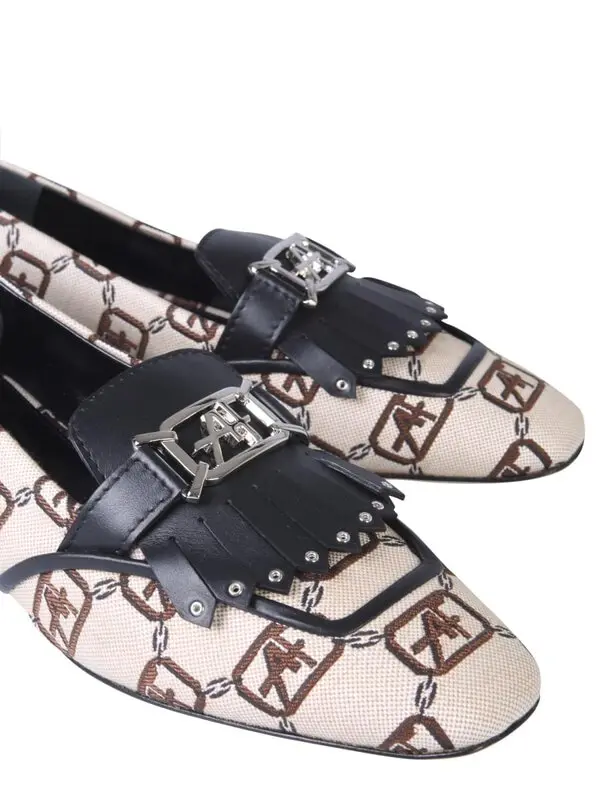 Alberta Ferretti Logo Moccasin