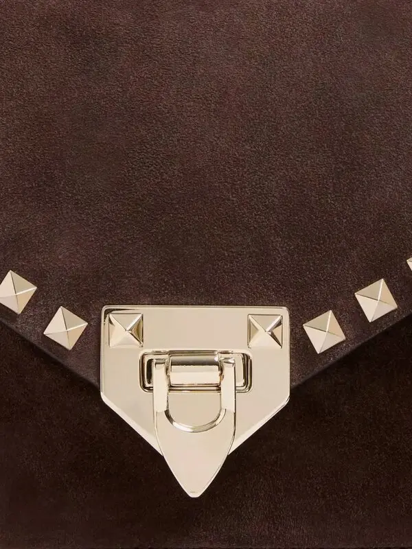 Valentino Garavani Rockstud Suede Crossbody Bag - Multicolor