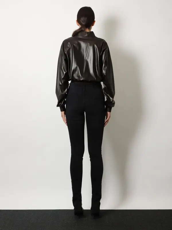 Gucci Slim Fit Denim Trousers - Black