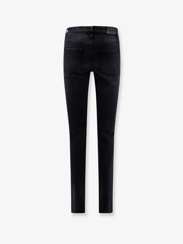 Gucci Slim Fit Denim Trousers - Black