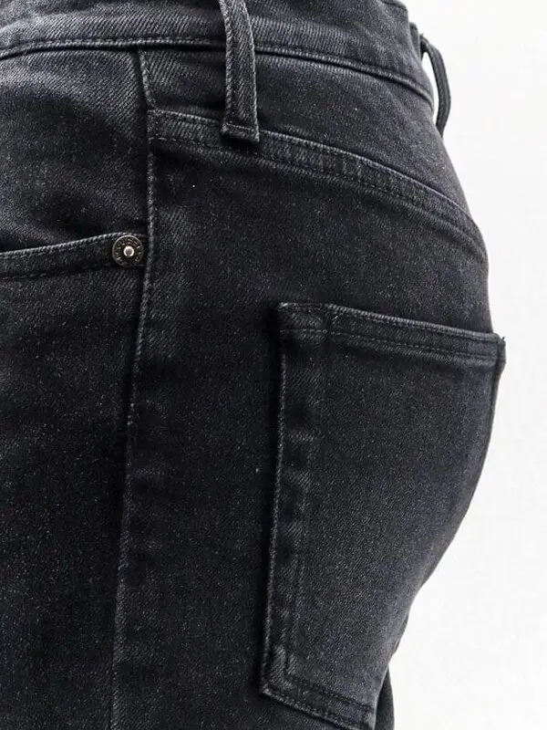 Gucci Slim Fit Denim Trousers - Black