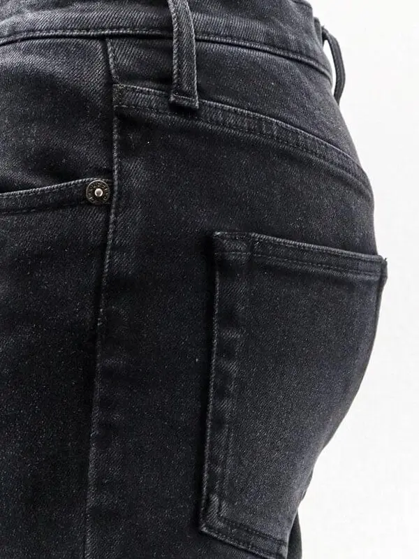 Gucci Slim Fit Denim Trousers - Black