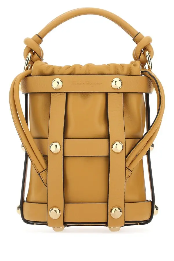 FERRAGAMO F.cage Small Bucket Bag - Multicolor