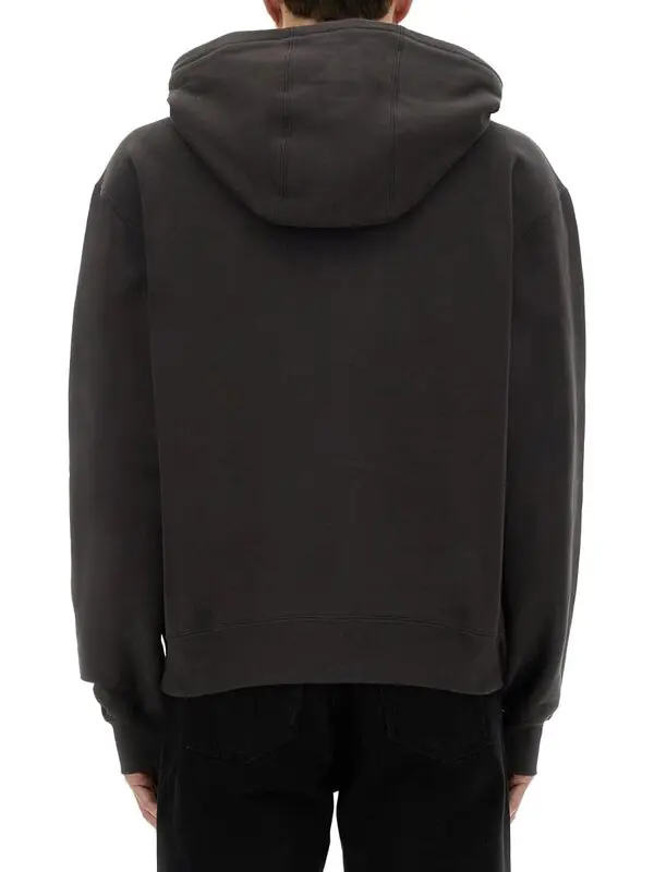 Saint Laurent Hooded Sweatshirt With Logo