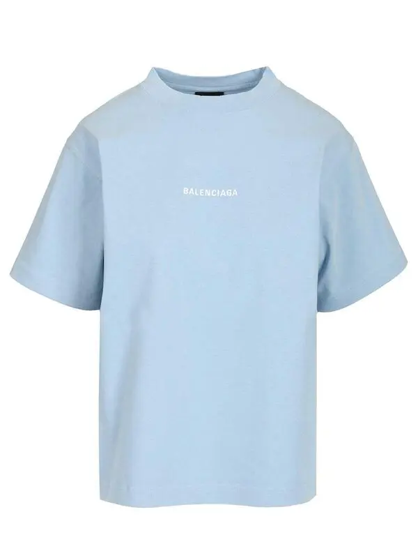 Balenciaga Back T-shirt - Blue