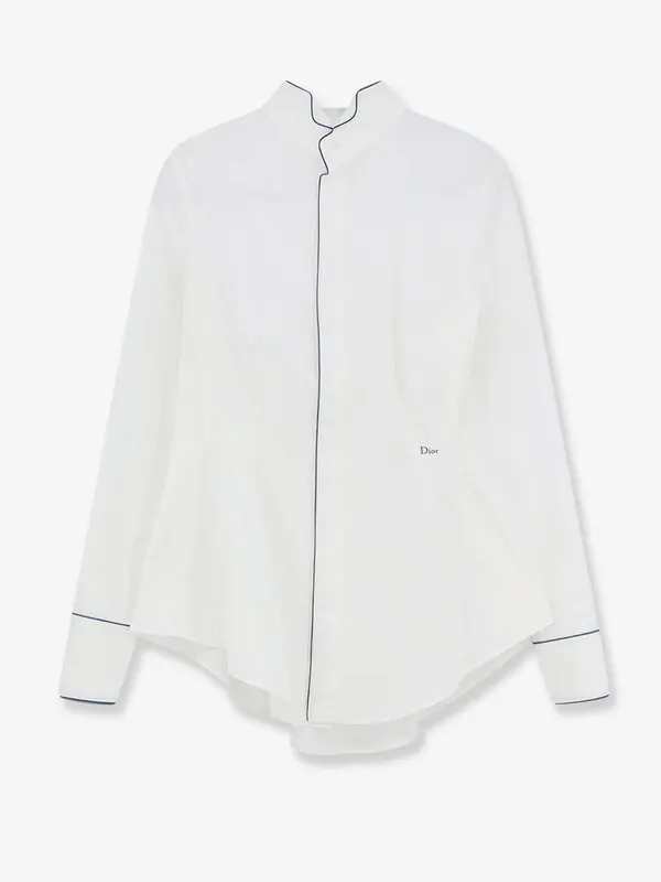 Dior Fitted Cotton Shirt - Multicolor