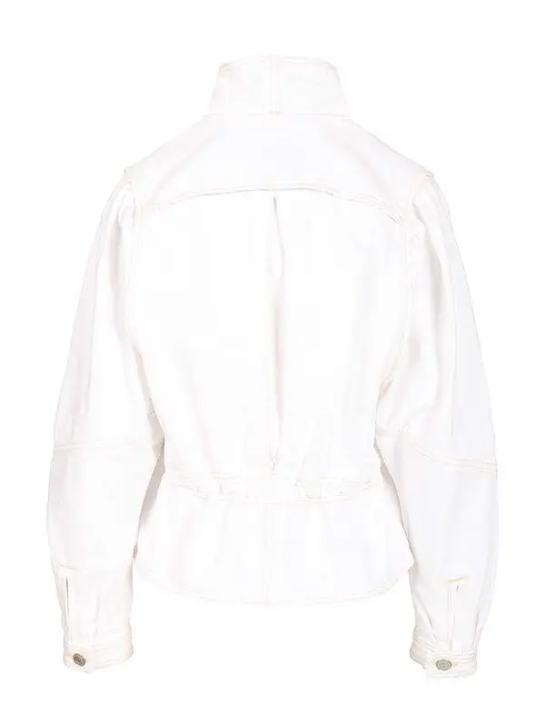 Isabel Marant Étoile Denim Jacket - White