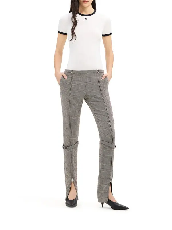 COURREGES Cotton T-shirt - White