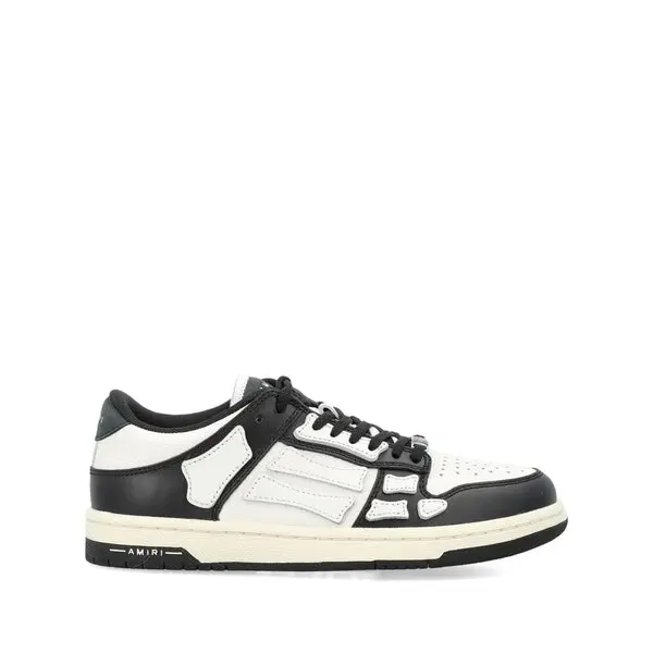 Amiri Leather Low-top Sneakers - Black