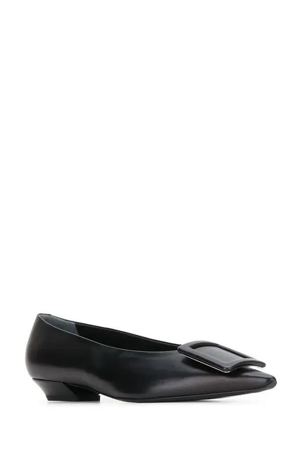 ROGER VIVIER Pointy Covered B Ballerina