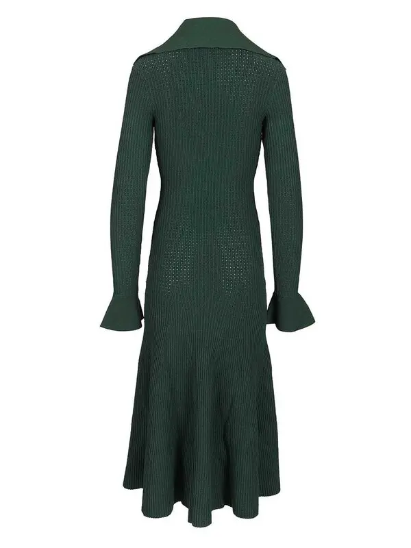 SELF-PORTRAIT Knitted Midi Dress