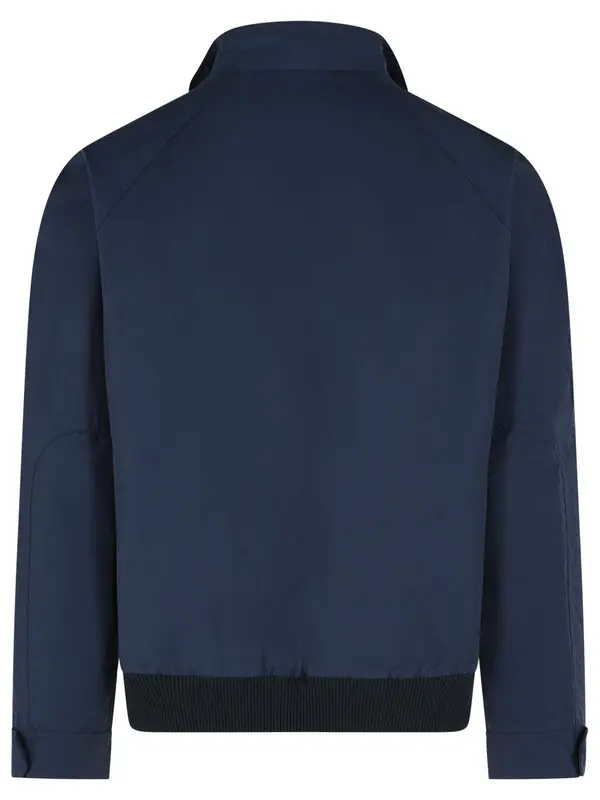 FAY Cotton And Nylon Faille Bomber Jacket
