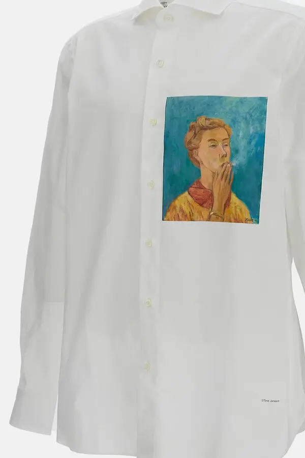 Junya Watanabe Tove Jansson Printed Shirt