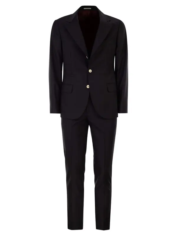 Brunello Cucinelli Tailored Suit In Virgin Wool