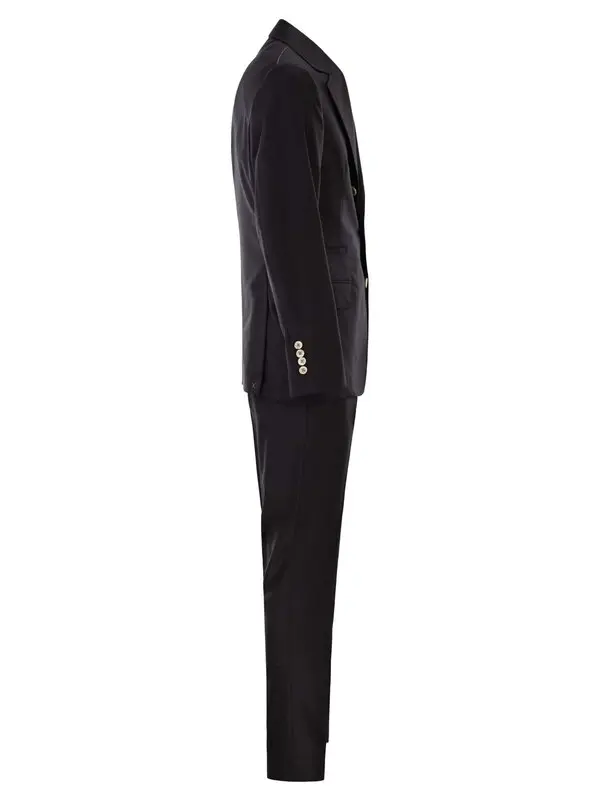 Brunello Cucinelli Tailored Suit In Virgin Wool