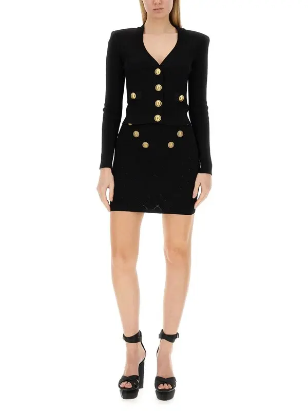 Balmain Knit Skirt