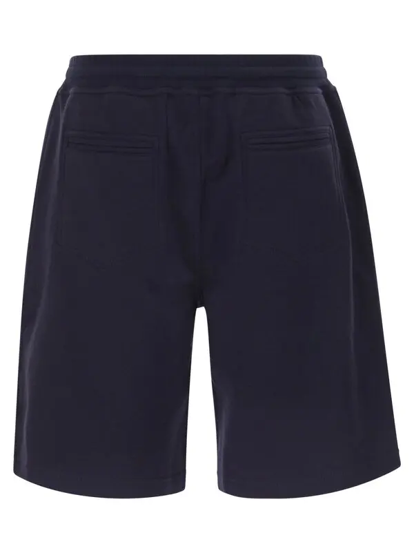 Brunello Cucinelli Techno Cotton Fleece Bermuda Shorts