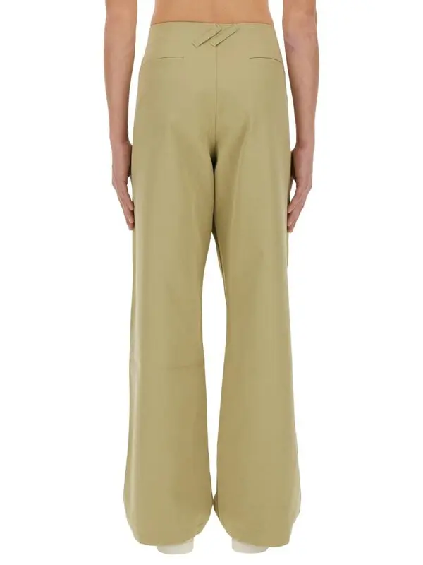 Burberry Straight Leg Pants - Cream