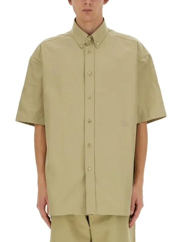 Burberry Cotton Shirt - Cream
