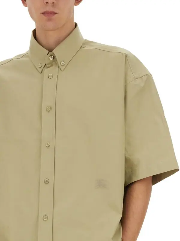 Burberry Cotton Shirt - Cream