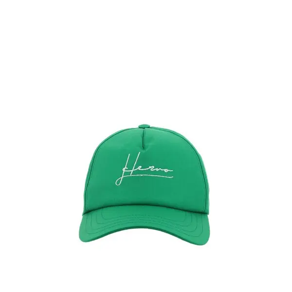 Herno Cotton Logo Cap - Green
