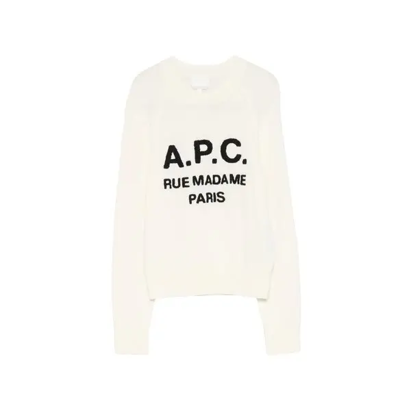 A.p.c. Knitwear Jumpers - White