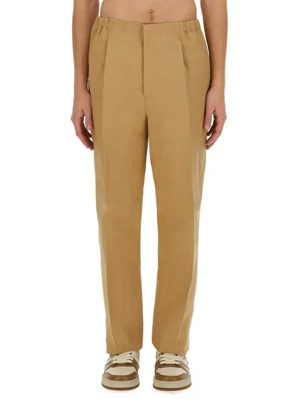 Fendi Canvas Pants - Brown