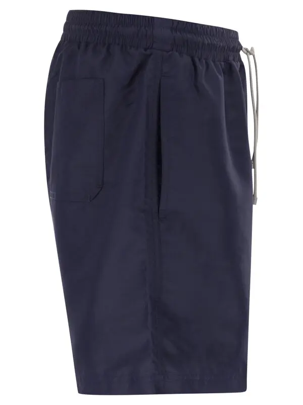 Brunello Cucinelli Swimming Costume With Elastic And Drawstring