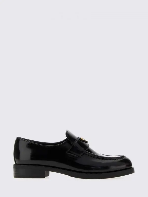 Prada Leather Loafer - Black