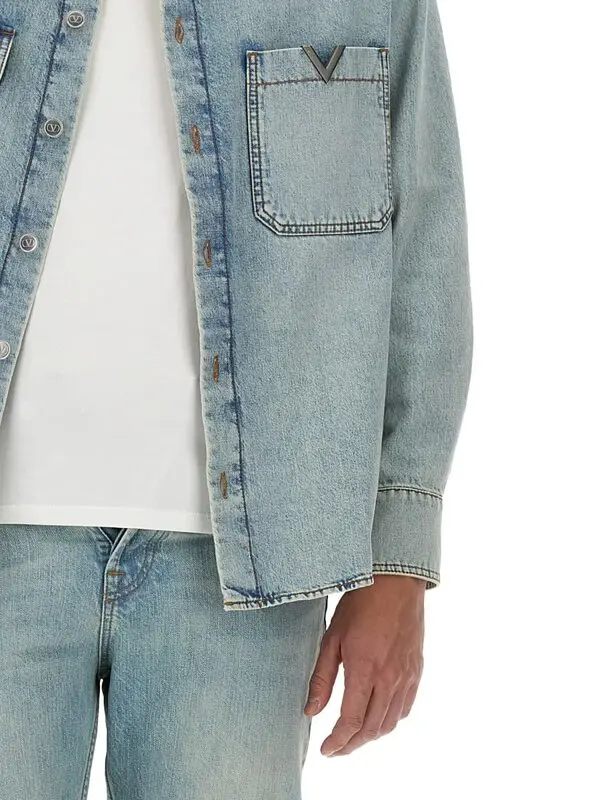 Valentino Garavani Denim Shirt