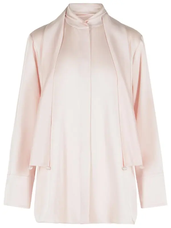 JIL SANDER Acetate And Viscose Shirt - Pink