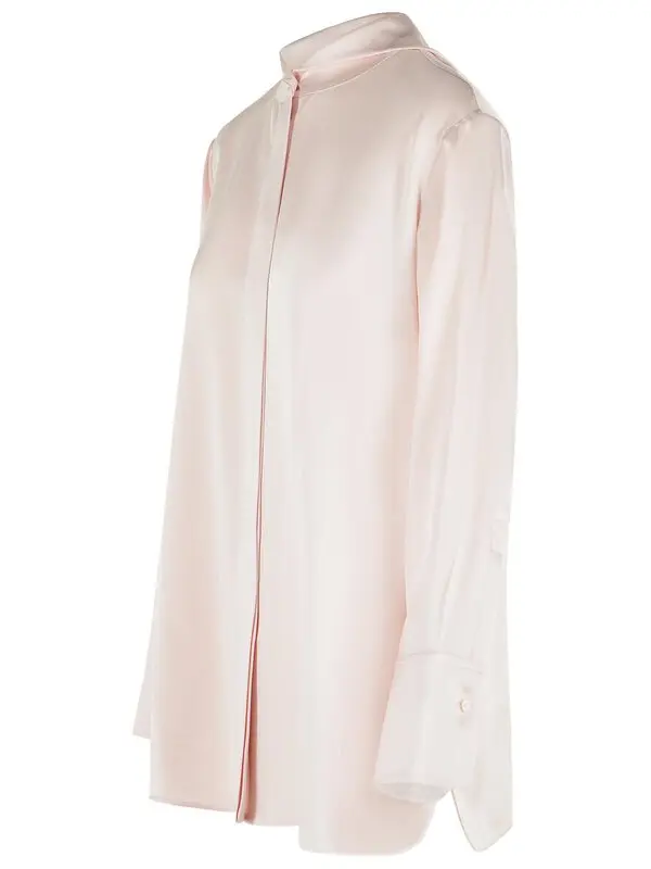 JIL SANDER Acetate And Viscose Shirt - Pink