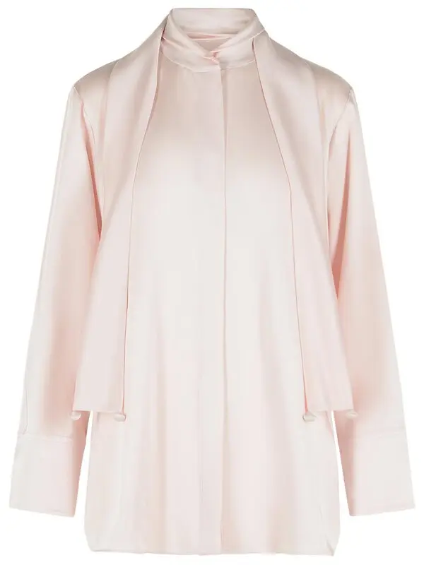 JIL SANDER Acetate And Viscose Shirt - Pink