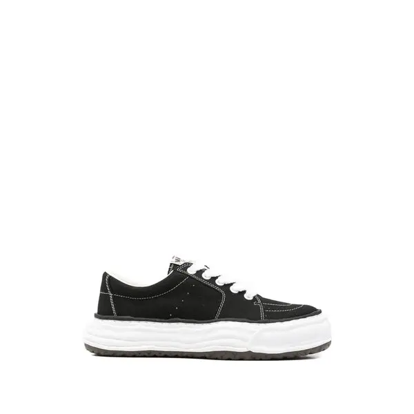 Mihara Yasuhiro Canvas Low-top Sneakers - Black