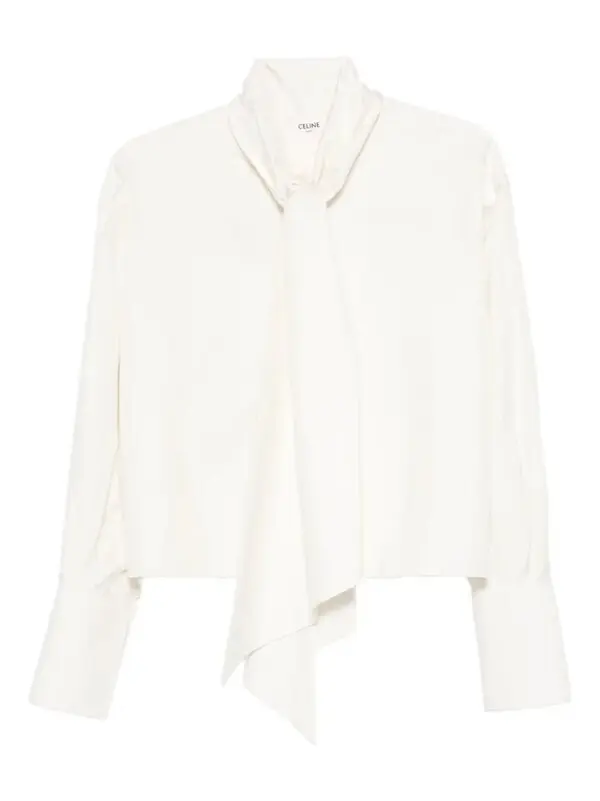 Celine Cropped Shirt