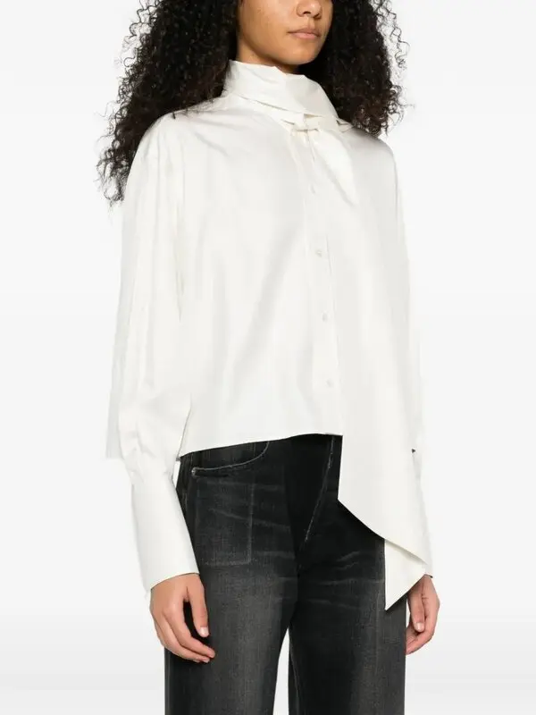 Celine Cropped Shirt