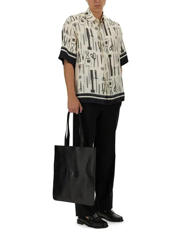 Fendi Wool Pants - Black