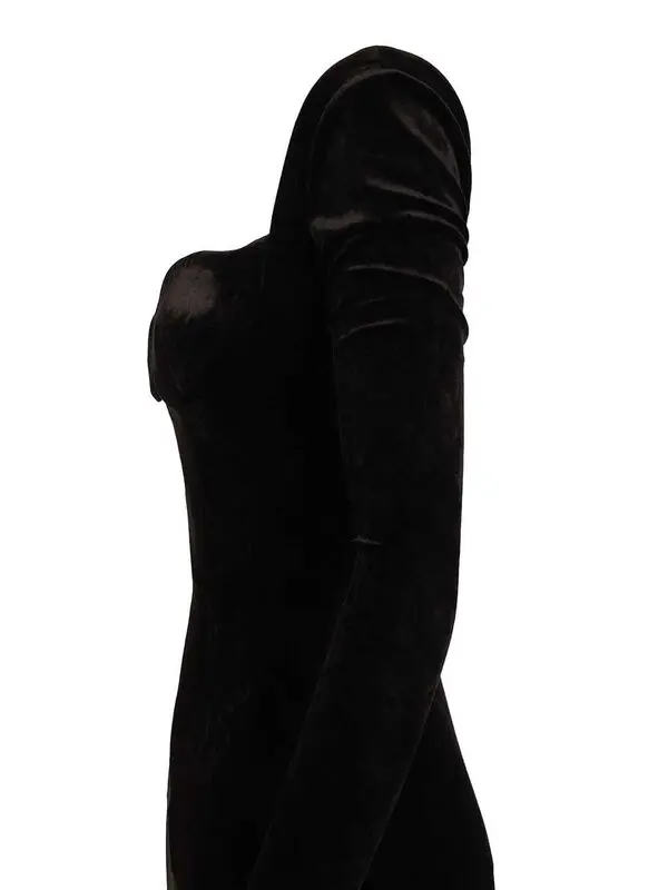 Balenciaga Off-the-shoulder Maxi Dress