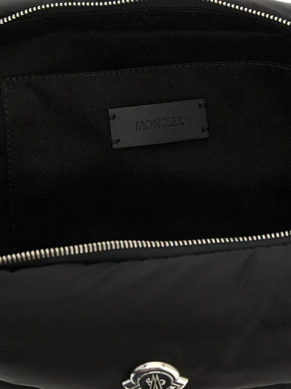 Moncler Caradoc Padded Quilted Nylon Beauty Case - Black