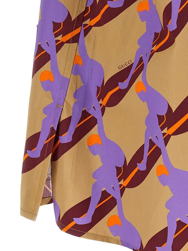 Gucci Twisted Surf' Shirt - Multicolor