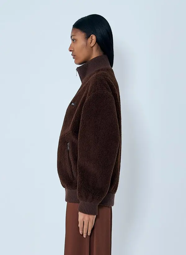Prada Fleece Jacket - Brown