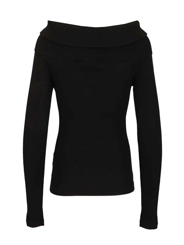 LISA YANG Claudina Top - Black