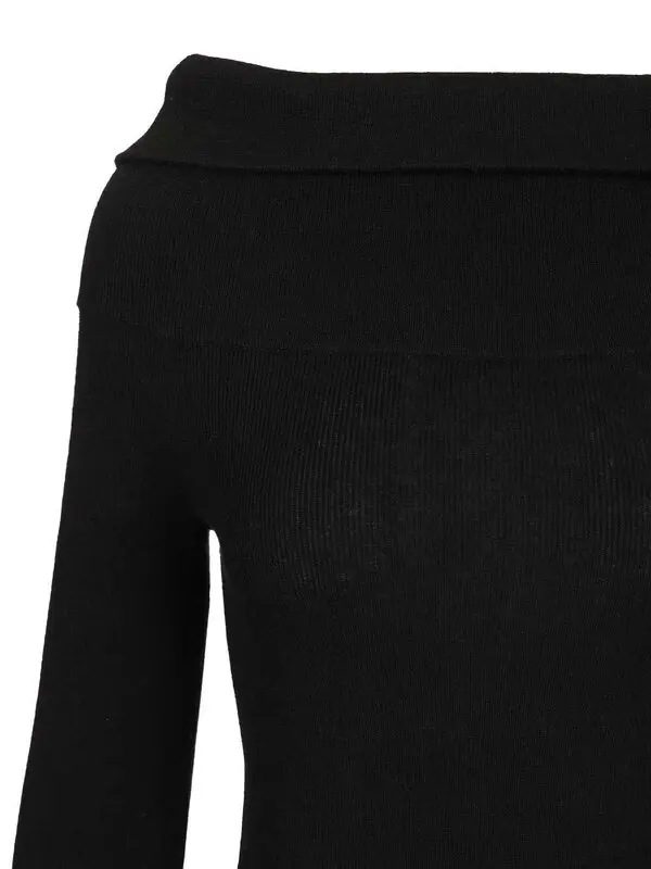LISA YANG Claudina Top - Black