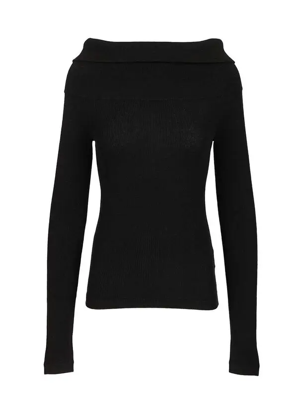 LISA YANG Claudina Top - Black