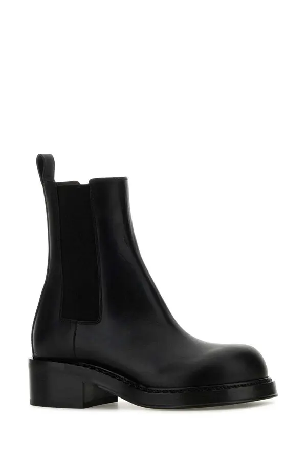 Bottega Veneta Leather Cliff Ankle Boots