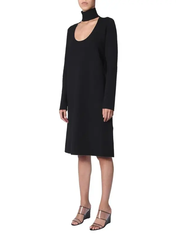Bottega Veneta High Neck Dress