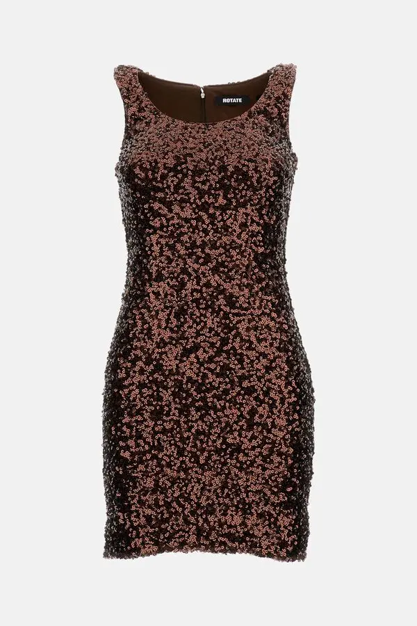 ROTATE BY BIRGER CHRISTENSEN Midi Dress - Multicolor