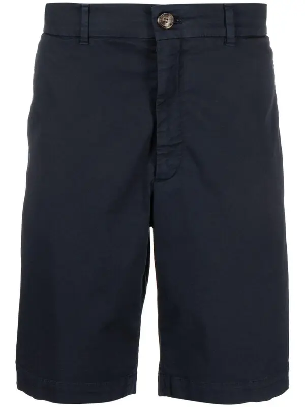 Brunello Cucinelli Cotton Bermuda Shorts - Multicolor